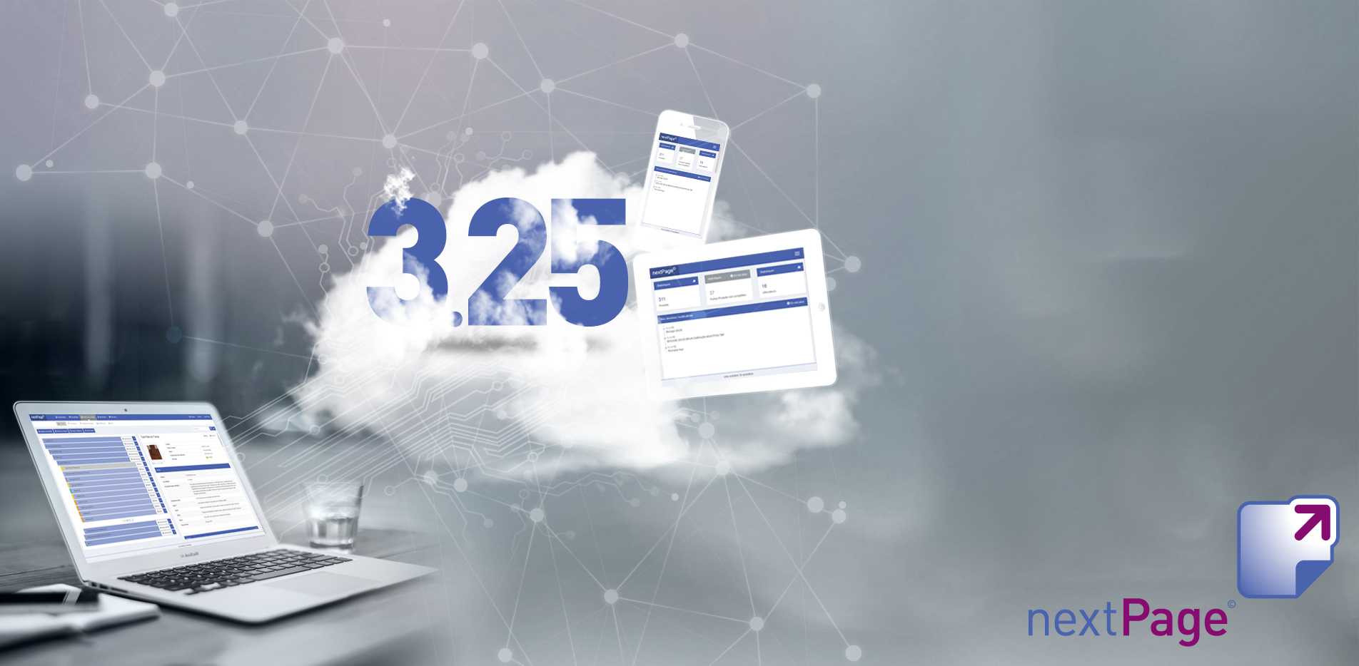 Nouvelle version 3.25 de la solution PIM NEXTPAGE©