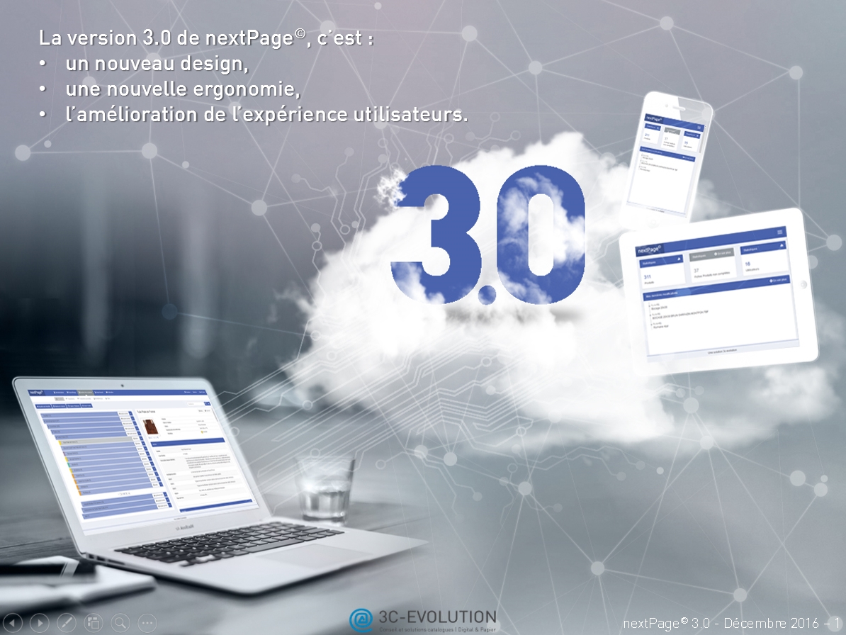 Découvrez la version 3.0 de nextPage© ! - SOLUTION PIM NEXTPAGE